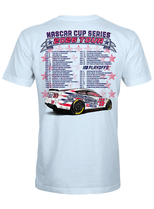 2026 NASCAR Schedule T-Shirt | Pit Shop Official Gear