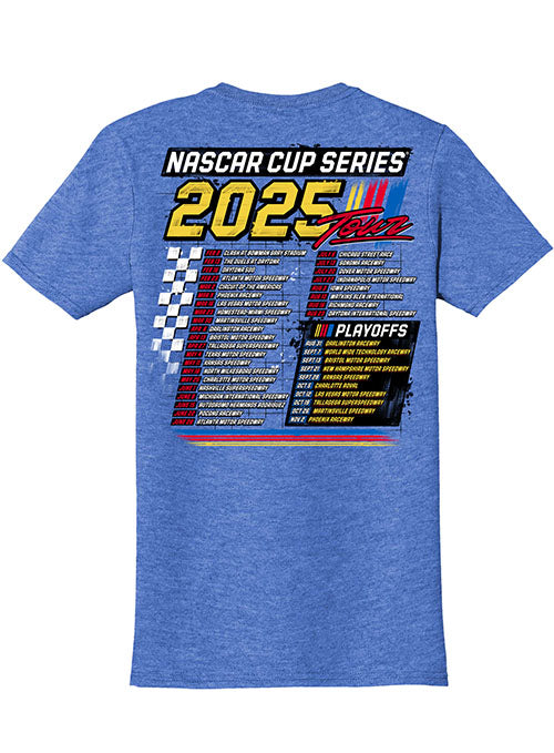 2025 NASCAR Schedule T-Shirt | Pit Shop Official Gear