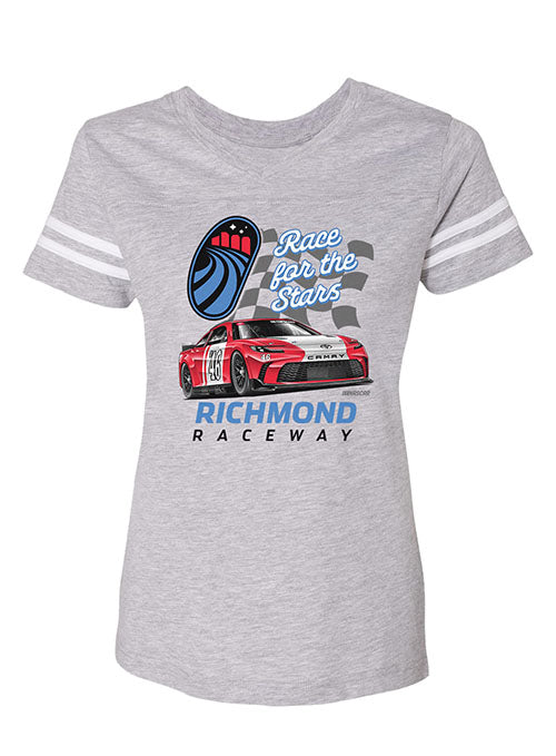 Ladies Richmond Raceway Collegiate Car T-Shirt | Pit Shop Official Gear