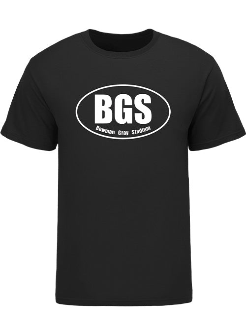 Bowman Gray Stadium BGS Logo Drop T-Shirt | Pit Shop Official Gear