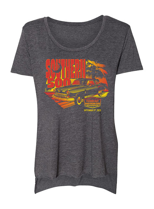 Ladies 2023 Cookout Southern 500 Event T-Shirt | Pit Shop Official Gear