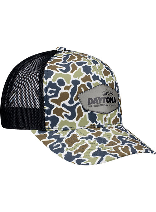 Daytona International Speedway Camo Patch Hat | Pit Shop Official Gear