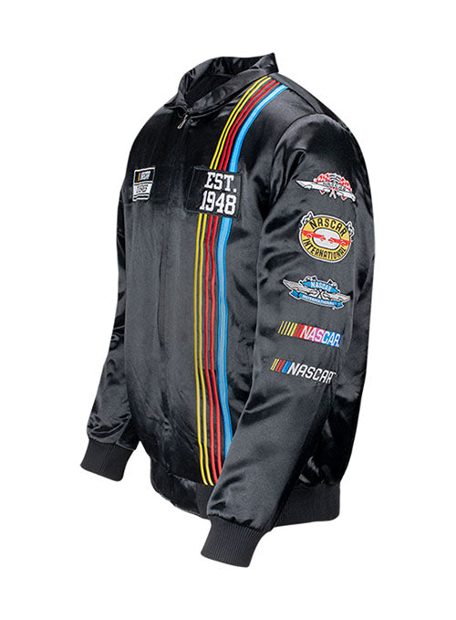 NASCAR Retro Satin Jacket | Pit Shop Official Gear