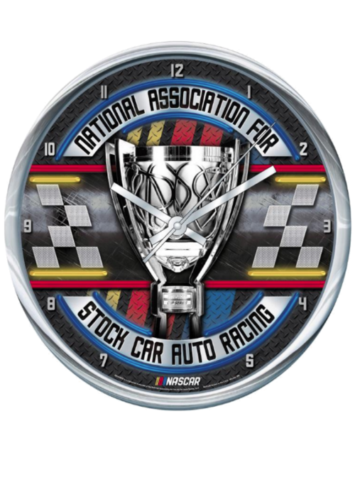 NASCAR Wall Clock | Pit Shop Official Gear