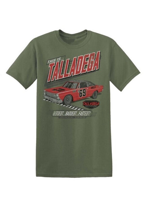 Talladega Retro Car T-Shirt | Pit Shop Official Gear